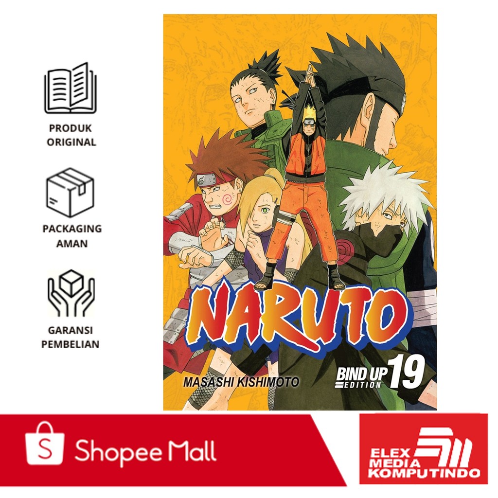 Jual Elex - Naruto Bind Up Edition 19 ( MASASHI KISHIMOTO ) | Shopee Indonesia