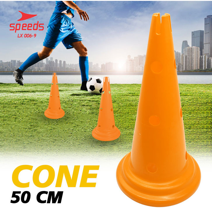 Jual SPEEDS Cone Kerucut Trafic Lubang Panjang Bola Kaki Training ...