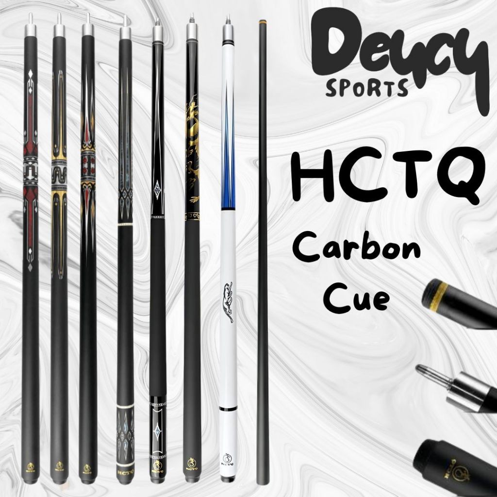 Jual HCTQ Cue Stick Billiard Carbon Graphite Play Low Deflection Stik ...