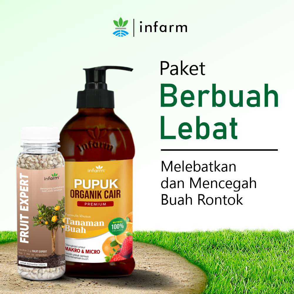 Jual INFARM - Pupuk Booster Buah Paket Pupuk Pelebat Buah Organik POC ...