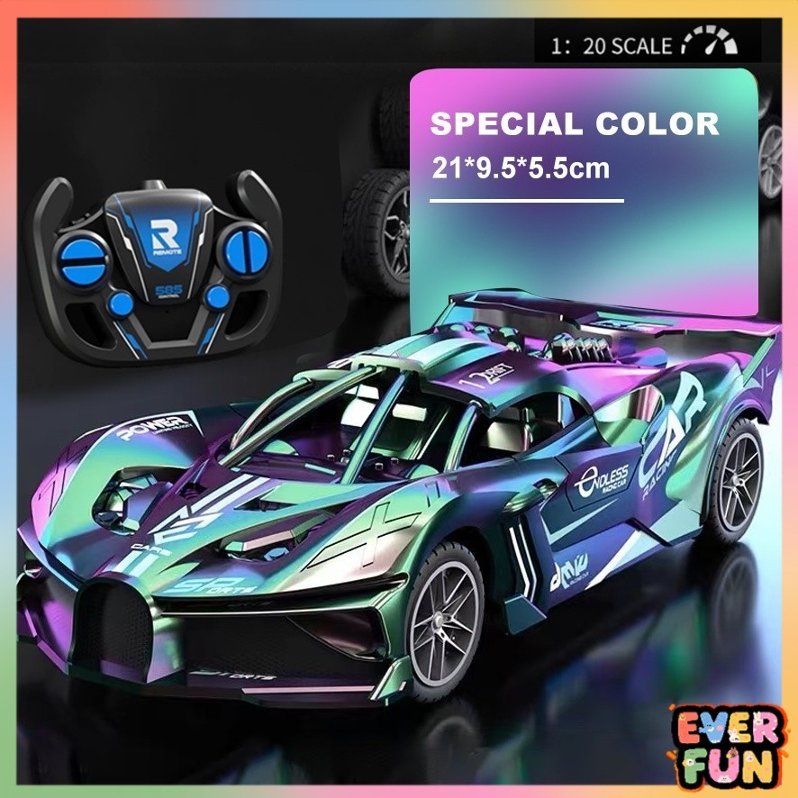 Jual Mainan Mobil Remote Bugatti, Rechargeable dengan Drift, Desain ...