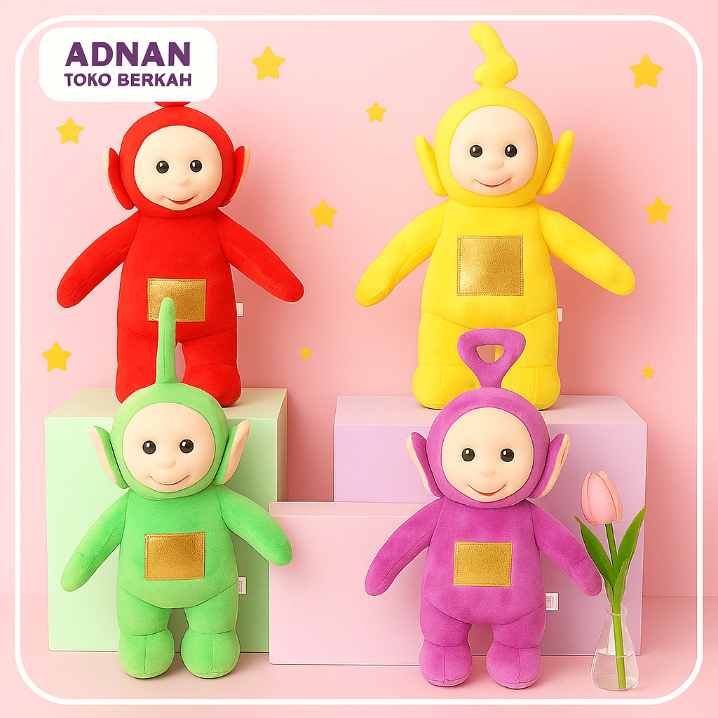 Jual Boneka Teletubbies Besar Ukuran L (Tinggi 50cm) Berlabel SNI COD ...