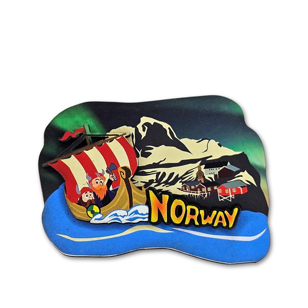 Jual Souvenir magnet kulkas Norway oleh oleh negara Norwegia | Shopee ...