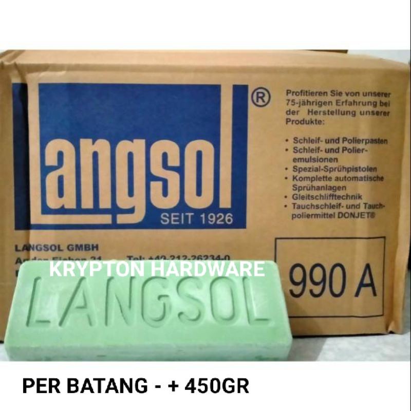 Jual BATU HIJAU LANGSOL 450GR (kurang lebih) PENGKILAP LOGAM GERMANY ...