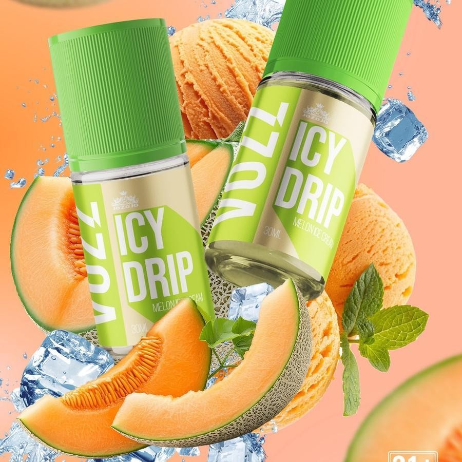 Jual Vozz Icy Drip Melon Ice Cream Salt Nic 30ml 15mg by Jozojo ...