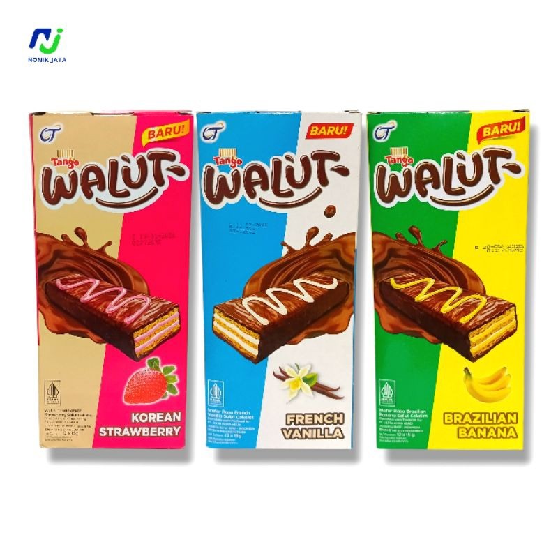 Jual Tango Walut Wafer Box Isi 12 Pcs | Shopee Indonesia