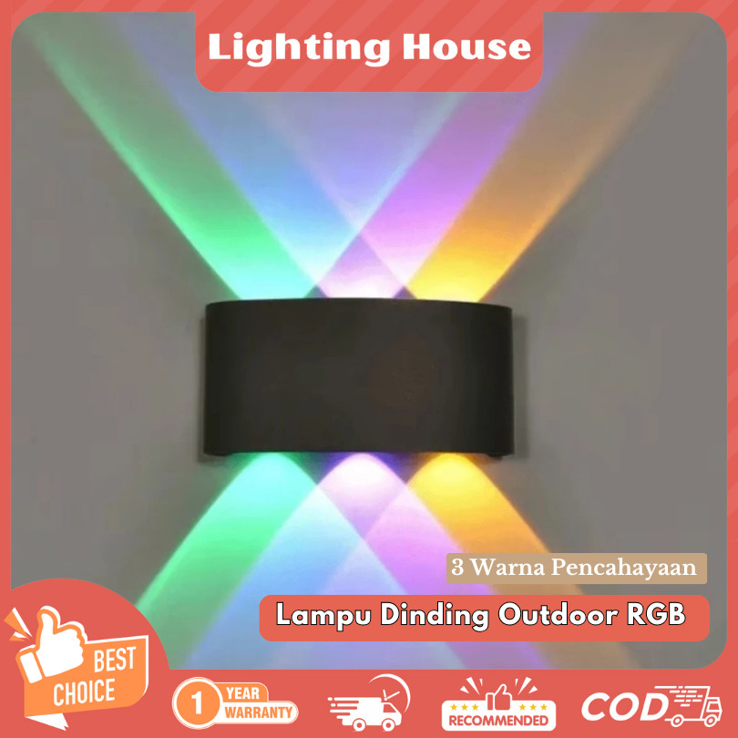 Jual Lighting House(Garansi 1 Tahun) Lampu Dinding Led Lampu Warna ...