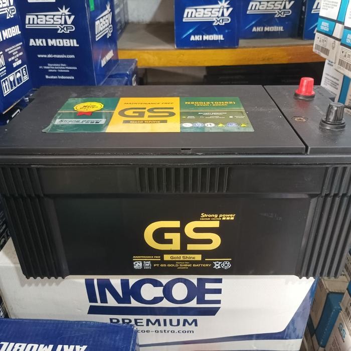Jual Aki kering n200 12v 200ah 190H52 genset kapal bus gs mf | Shopee Indonesia