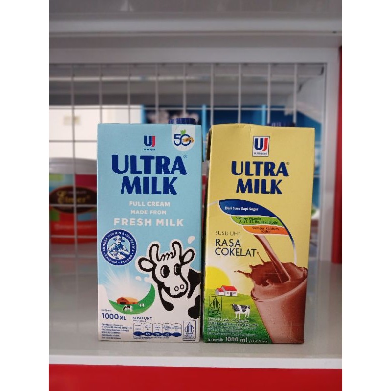 Jual SUSU UHT ULTRA MILK 1 LITER | Shopee Indonesia