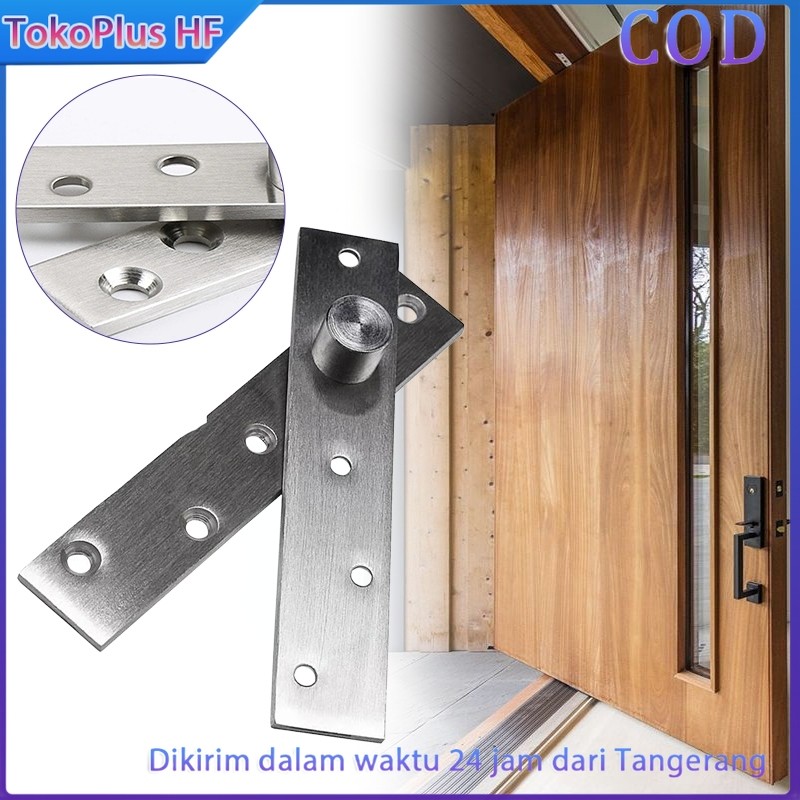 Jual Engsel Putar 360 Derajat Poros Samping Putar Tengah/Engsel Pivot ...