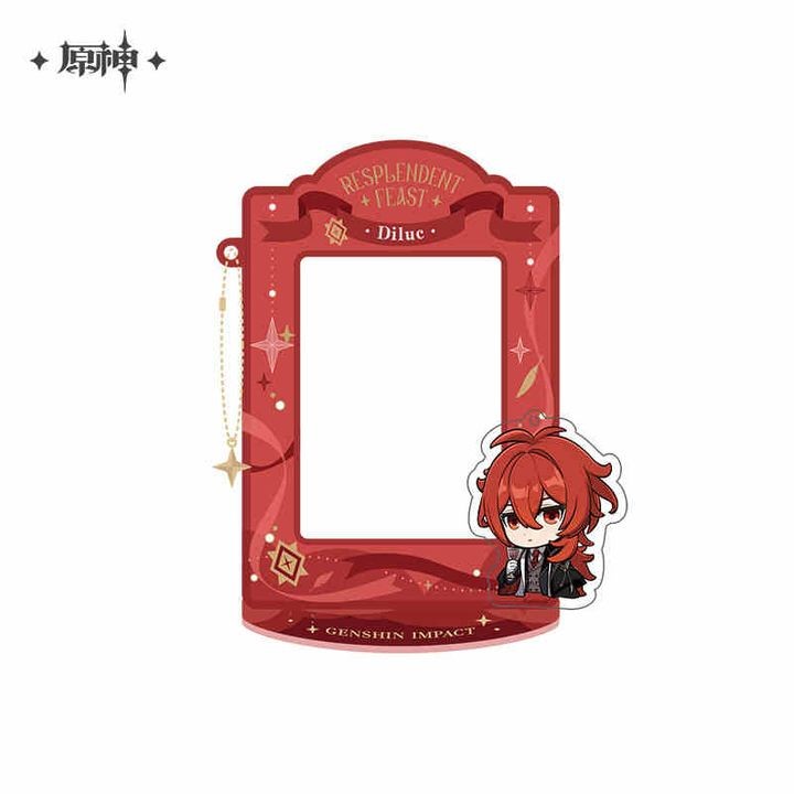 Jual Diluc Resplendent Feast Series Q Version Magnetic Acrylic Photo ...