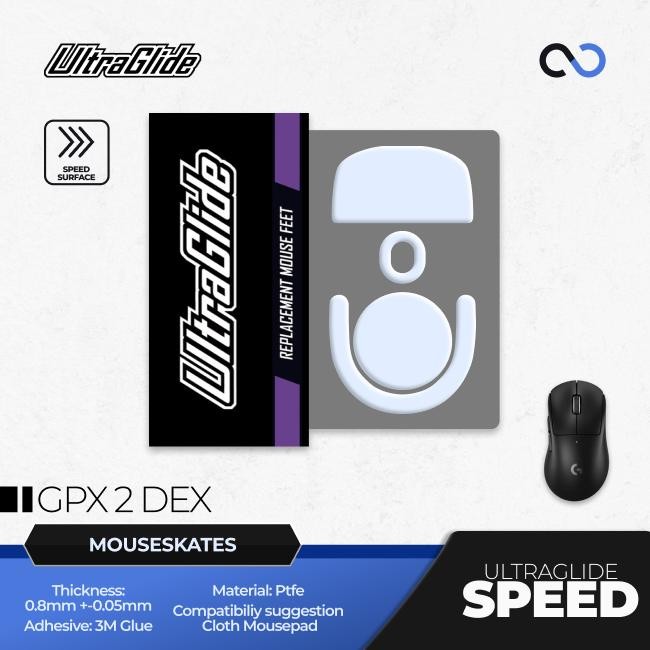 Jual Meow Gaming Gear Ultraglide Speed Logitech G Pro X Superlight 2 ...