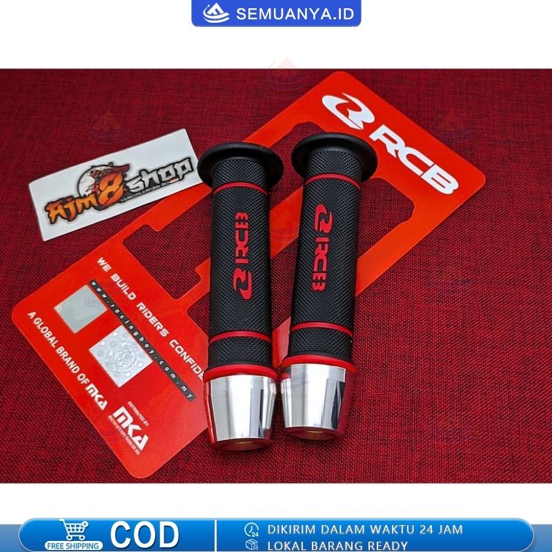 Jual HAND GRIP SARUNG GAS RCB HG55 ORIGINAL + JALU STANG CHROME MODEL ...