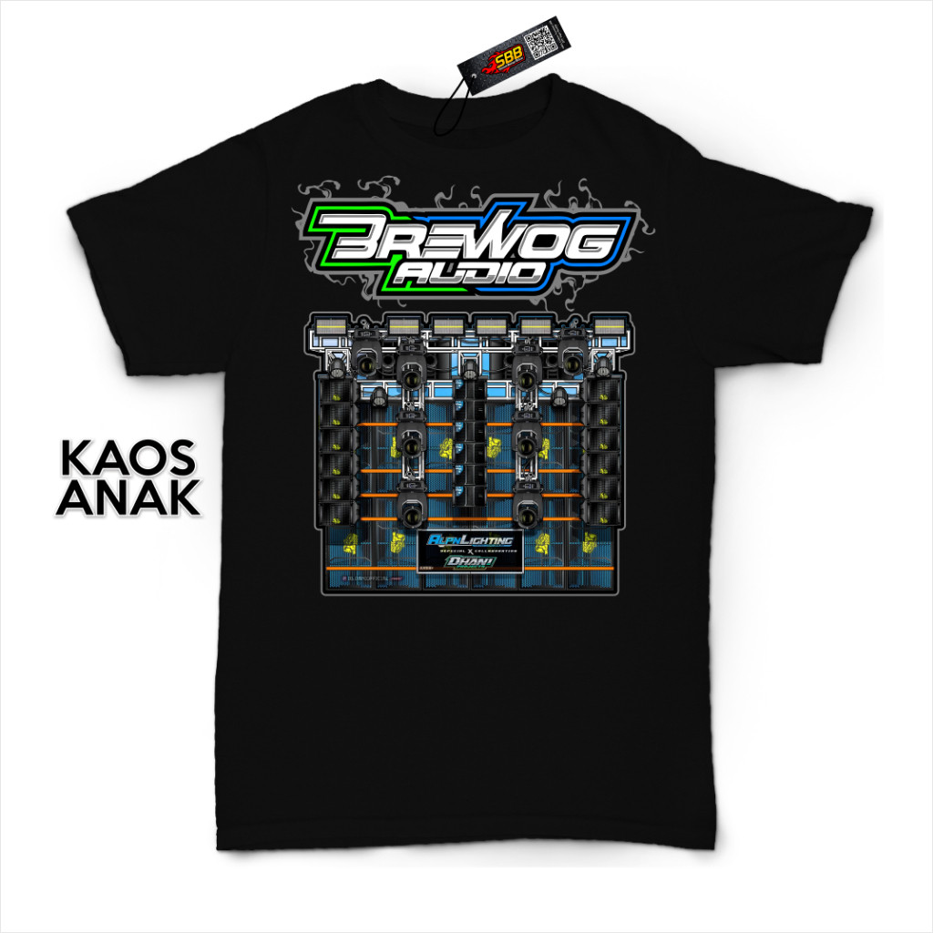 Jual Baju Kaos Sound System Anak Brewog Audio Sound Horeg Team Sotok ...
