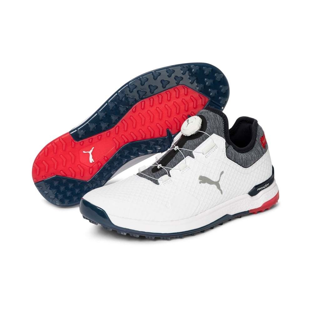 Jual Sepatu GOLF Pria PROADAPT ALPHACAT DISC Puma White-Navy B 37604303 ...