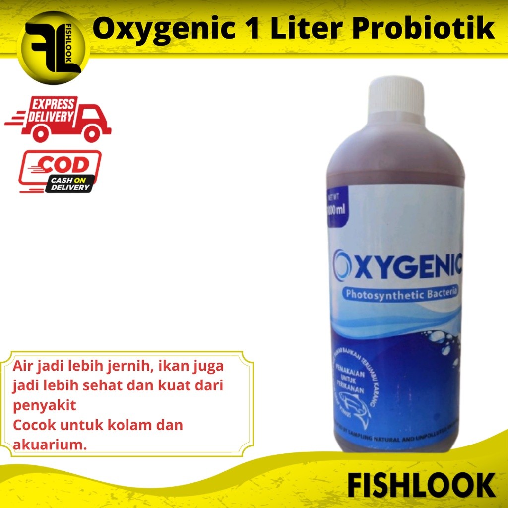 Jual Oxygenic 1 Liter Probiotik Bakteri Starter Kolam Akuarium ...