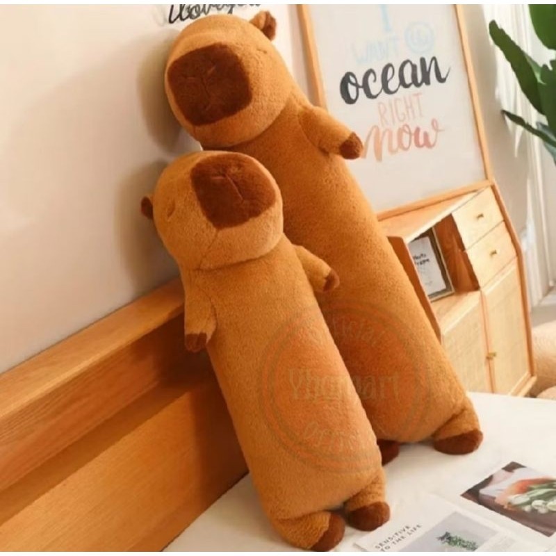 Jual Boneka Guling Capybara 80 CM Hewan Capybara Mainan Anak Hadiah ...
