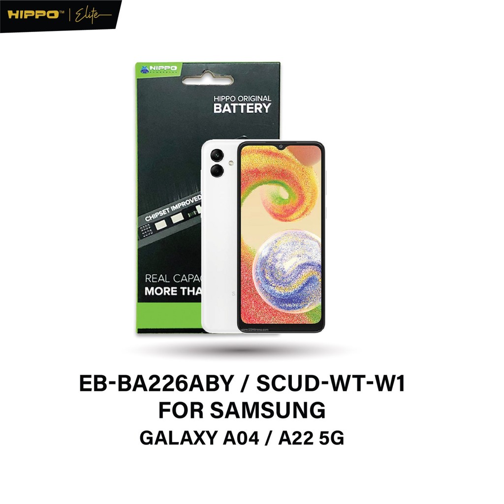 Jual Hippo Baterai EB-BA226ABY Samsung A04 / A22 5G 5000mAh SCUD-WT-W1 ...