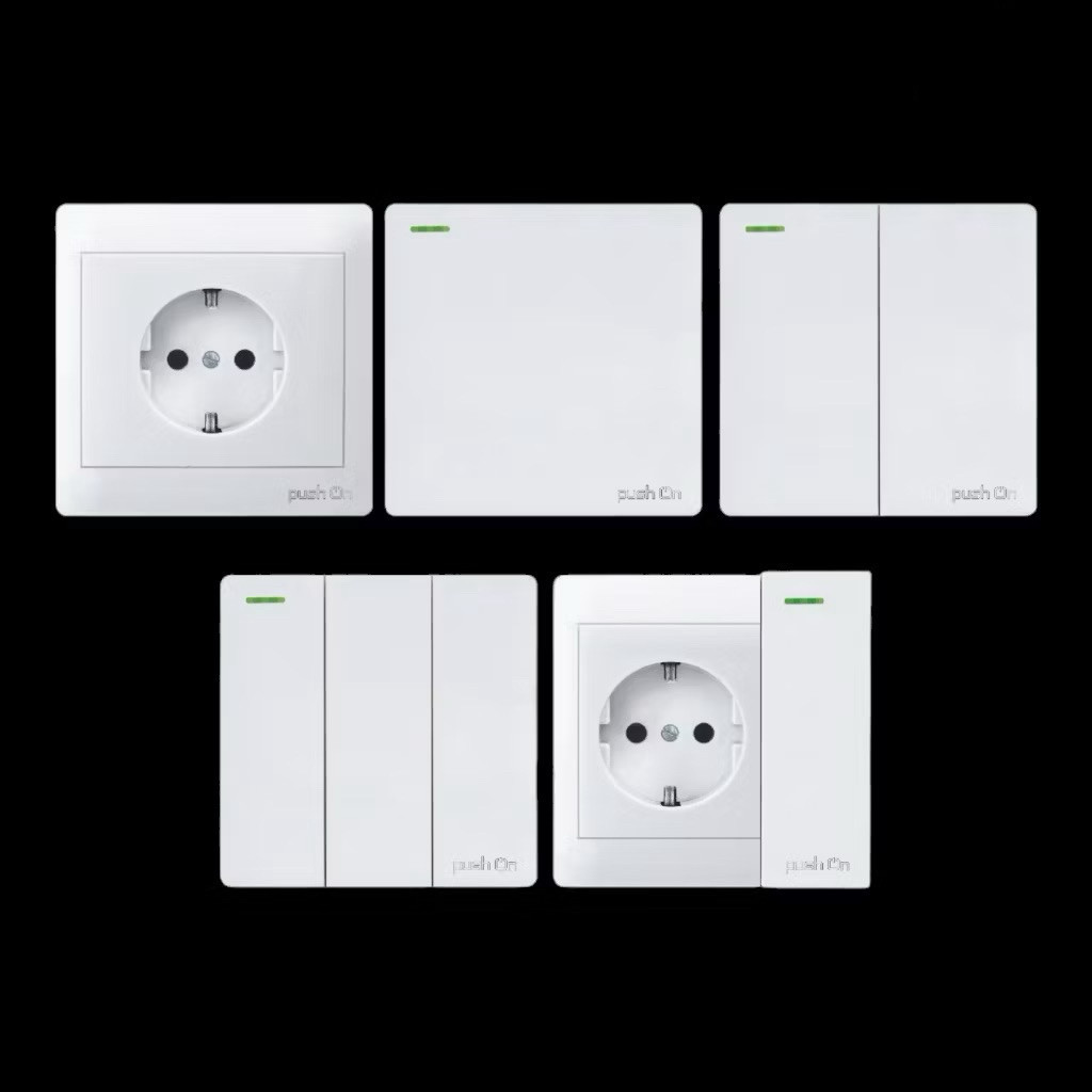 Jual PUSH ON IB STOP KONTAK / SAKLAR ENGKEL / SERI / TRIPLE / ENGKEL ...