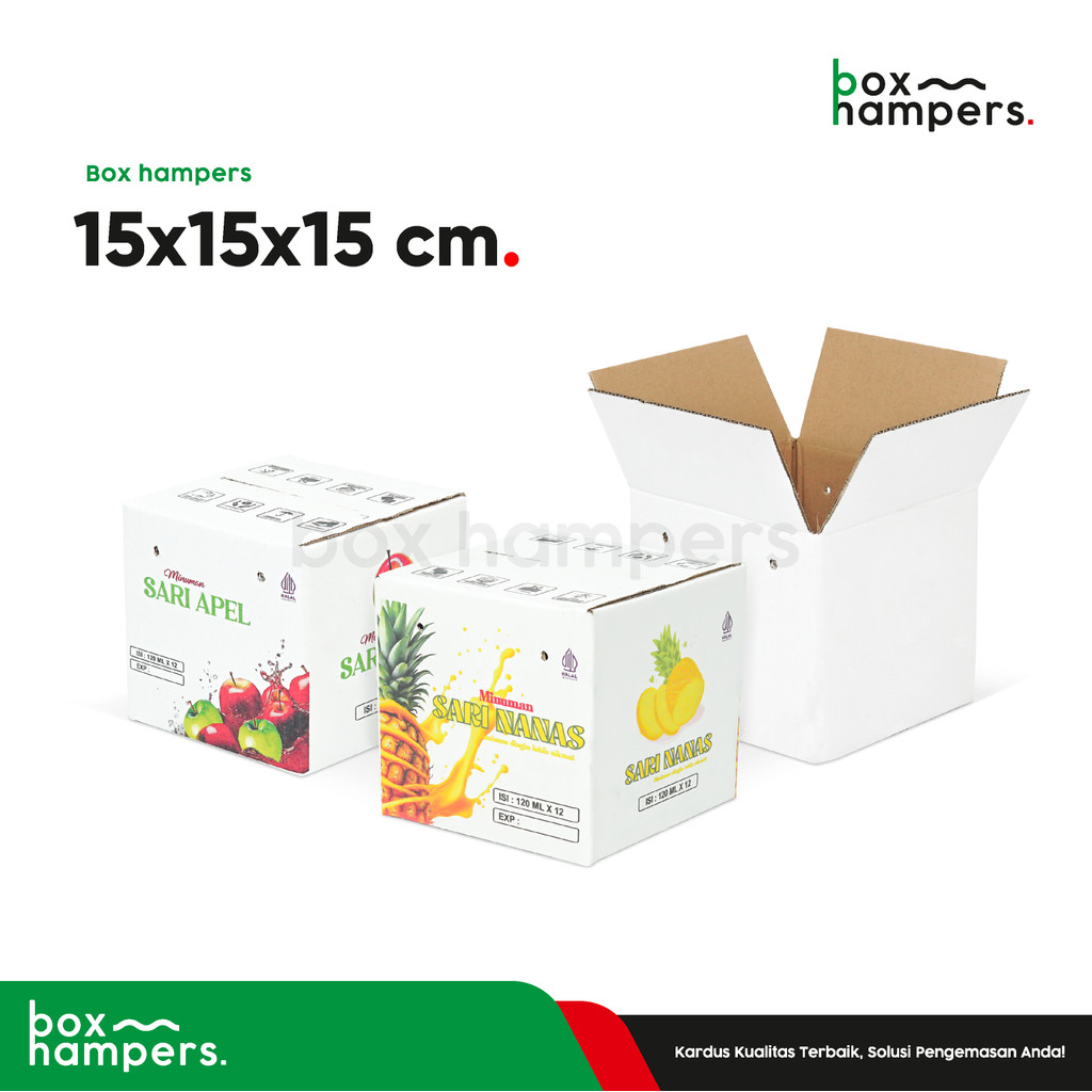 Jual Box 15X15X15 (12x120 ml KOTAK) Kardus/Karton/Kemasan/boxamdk/amdk ...