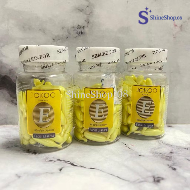 Jual JCKOO / Animate Serum Wajah Vitamin E Facial essense isi 60 Kapsul ...