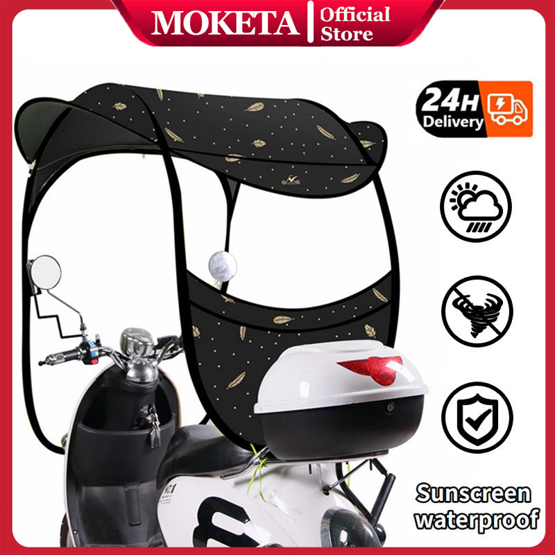 Jual Payung sepeda motor payung motor anti hujan dan panas & UV Motor ...
