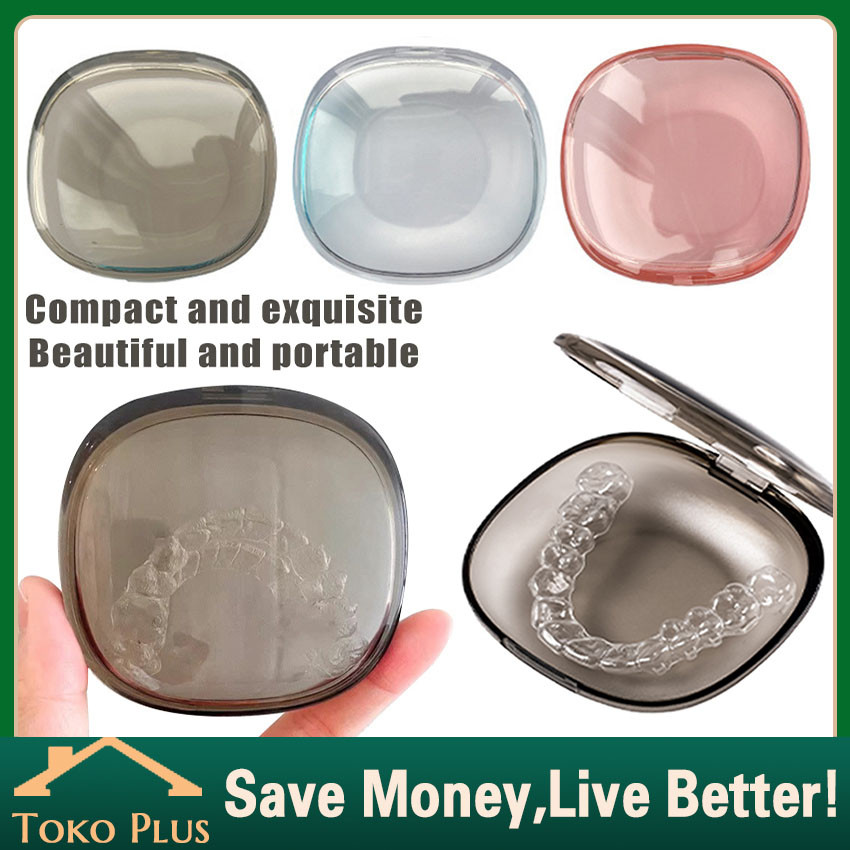 Jual Mouth Guard Behel Denture Box Kotak Retainer Gigi Palsu Wire ...