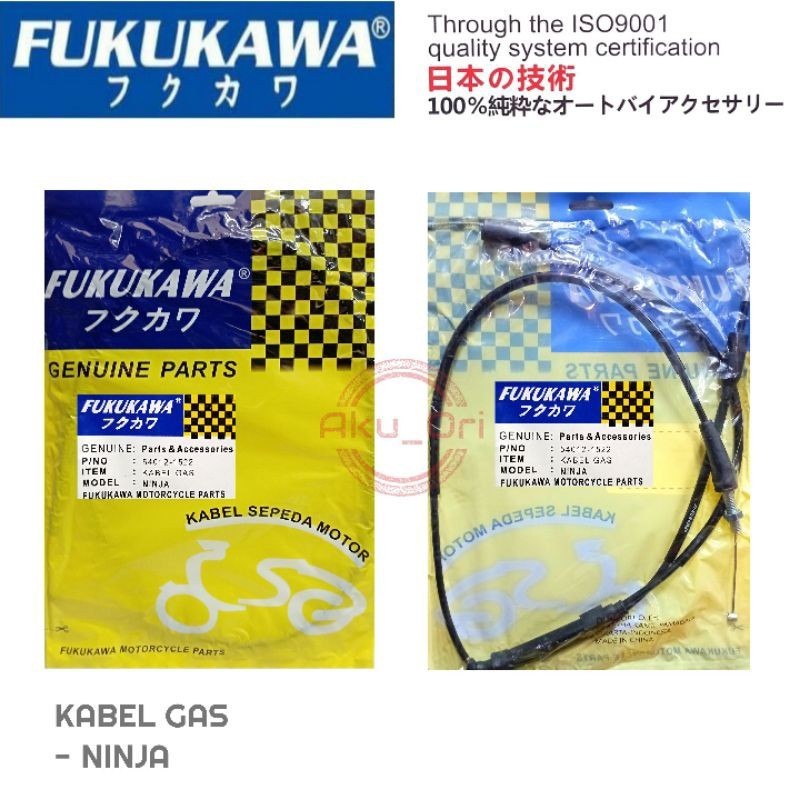 Jual KABEL GAS NINJA FUKUKAWA | Shopee Indonesia