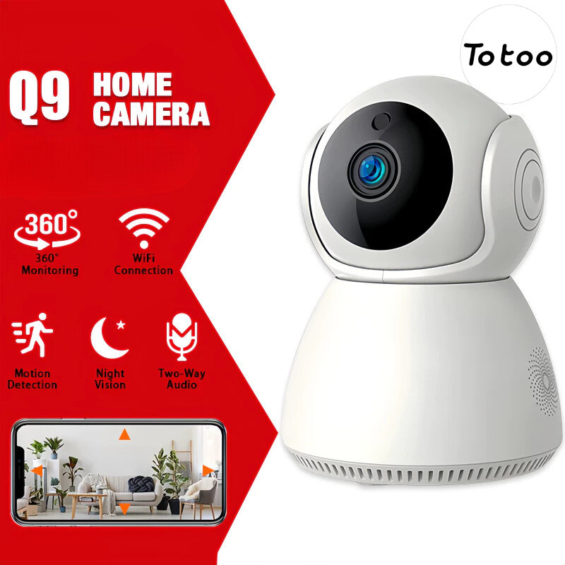 Jual TOTOO V380 Pro CCTV 1080P 360 Derajat HD Panorama 3D WiFi ...