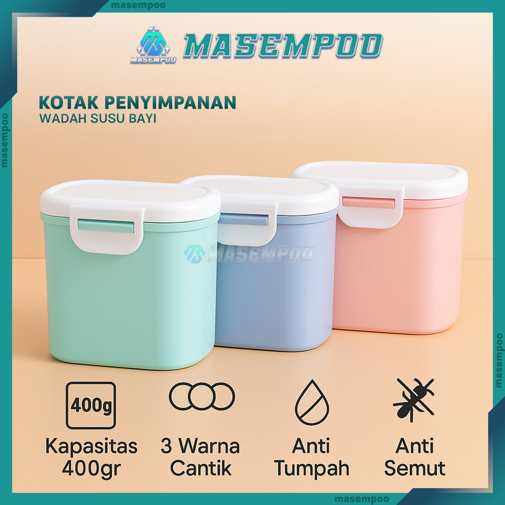 Jual Tempat Susu Bubuk Bayi Portabel Anti Tumpah Wadah Susu Formula ...