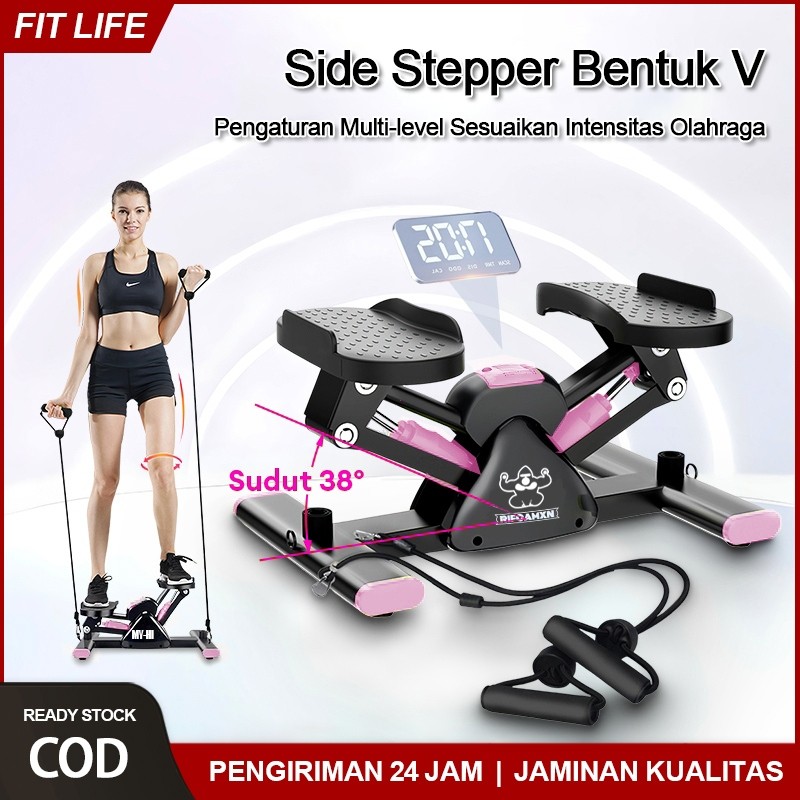 Jual Fit Life × RIFOAMXN Mini Side Stepper V-Shape Stepper Walker Glider Steper Alat Olahraga ...