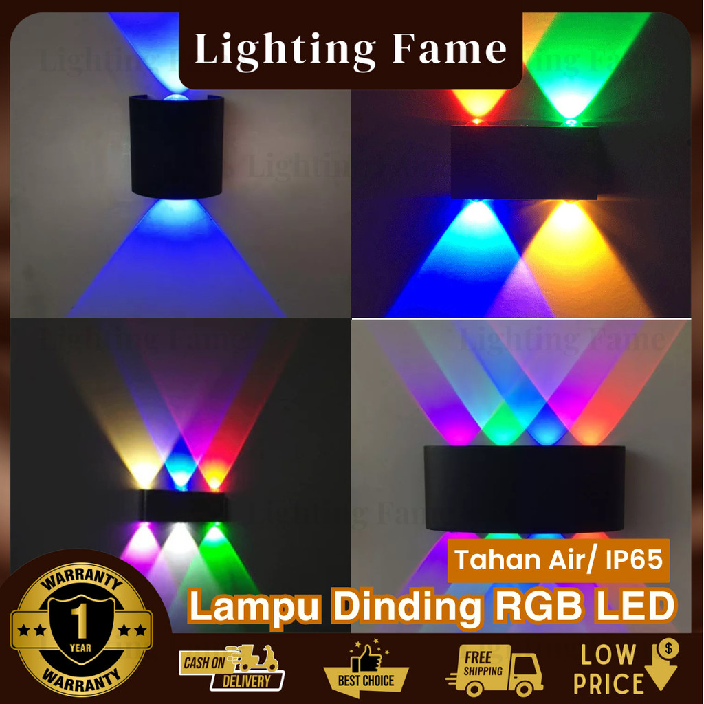 Jual LIGHTING FAME **GARANSI 1 TAHUN** Lampu Dinding Led Lampu Outdoor ...