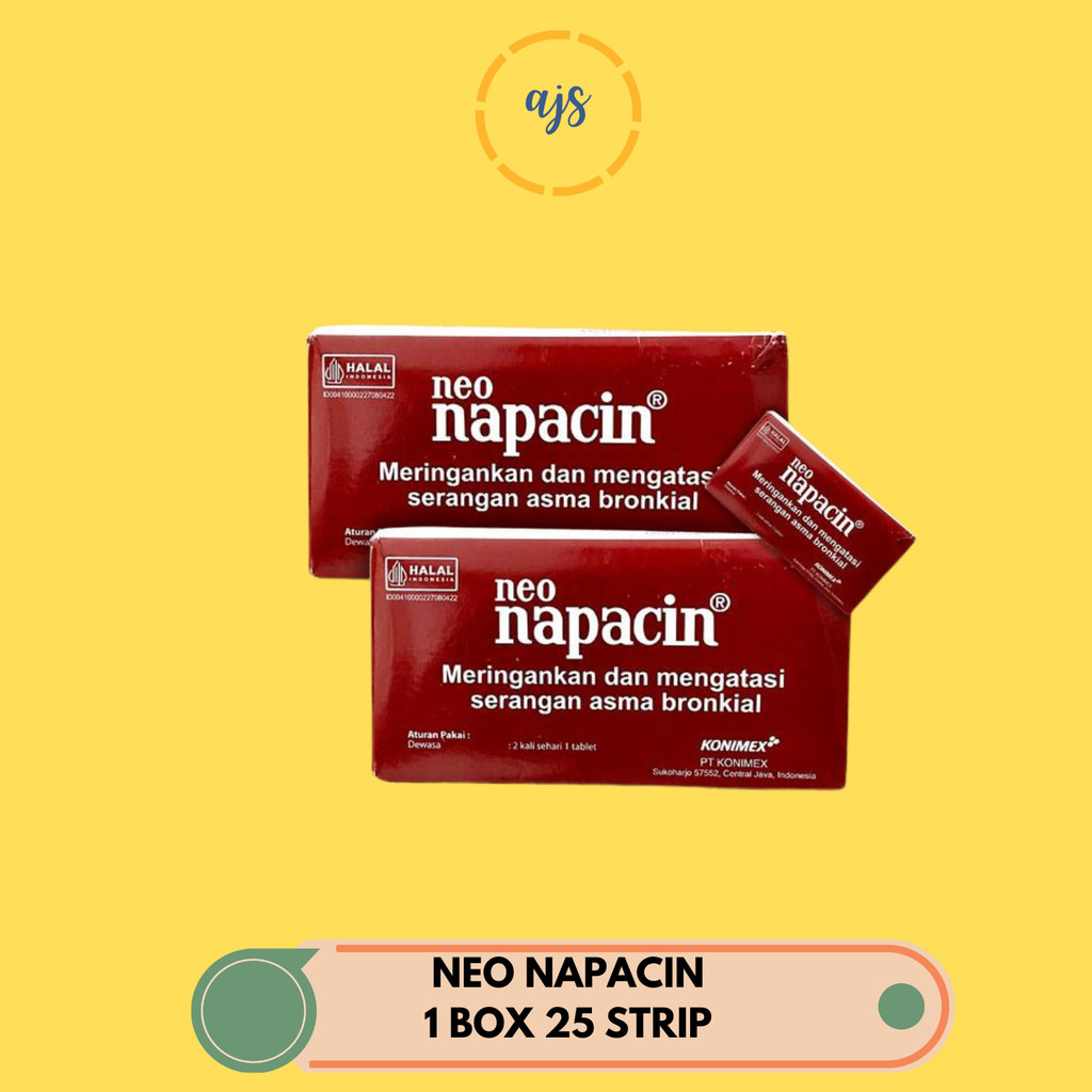 Jual Neo Napacin 25 strip 1box | Shopee Indonesia