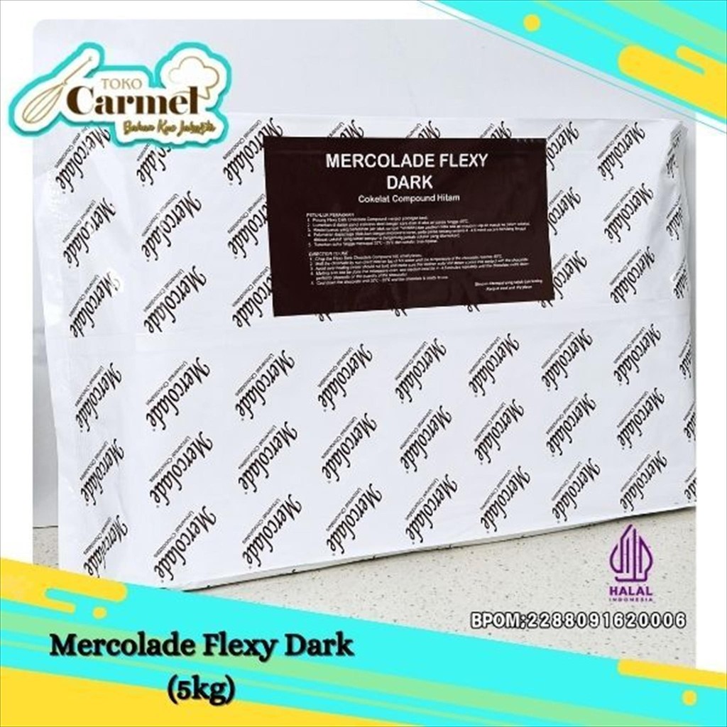 Jual Mercolade Flexi Dark Compound 5kg / Coklat Blok | Shopee Indonesia