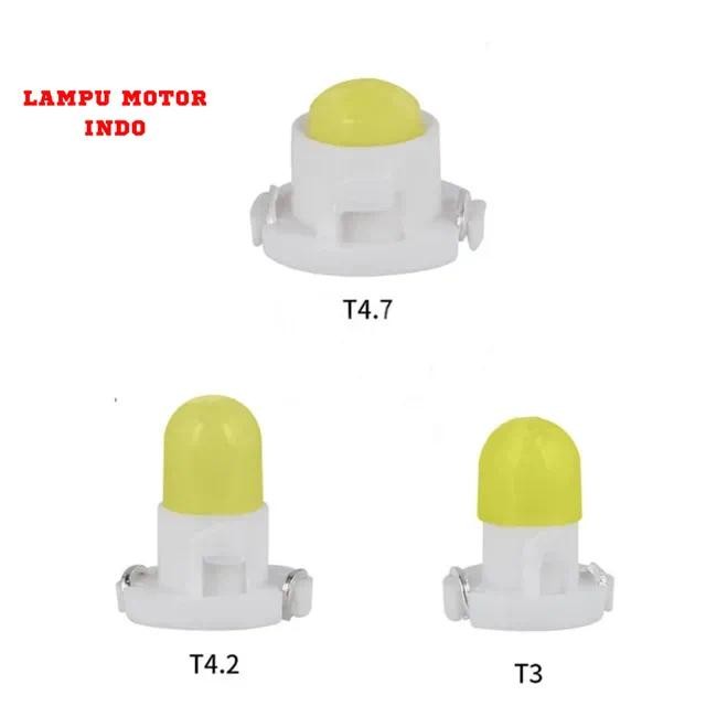 Jual Lampu LED Ceramic COB Dashboard Panel AC Speedometer T3 T42 T47 Motor Mobil | Shopee Indonesia