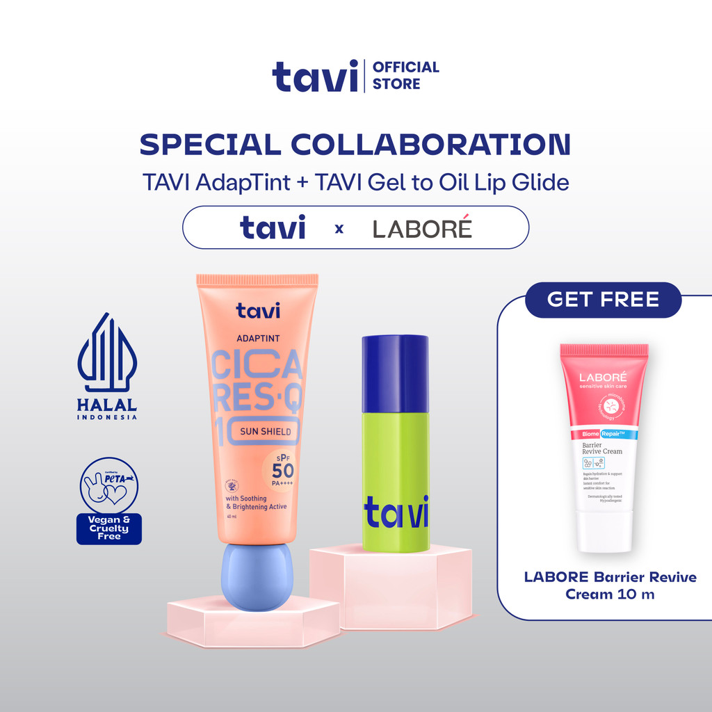 Jual [EXCLUSIVE COLLAB TAVI x LABORE] TAVI CICA RES-Q10 AdapTint Sun ...