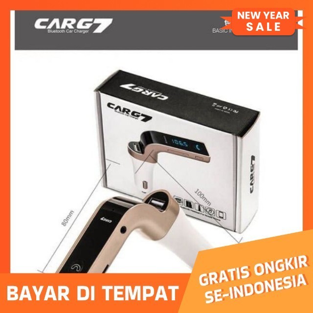 Jual CAR CHARGER ADAPTOR COLOKAN HP MOBIL 4IN1 BLUETOOTH RECEIVER ...