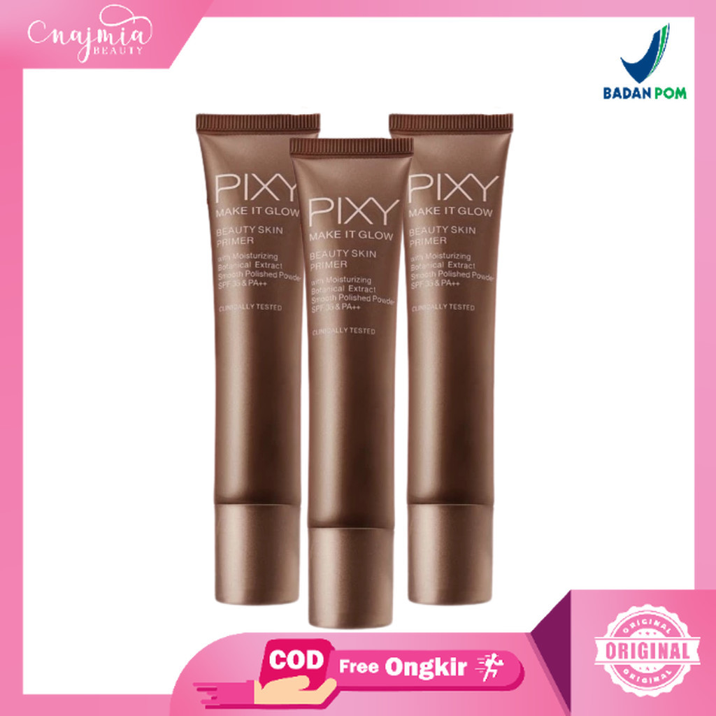 Jual Najmia 2 (Beli 2 lbh murah) Pixy Make It Glow Skin Primer 101 ...