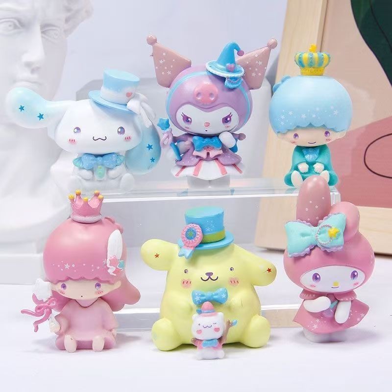 Jual ACTION FIGURE MELODY KUROMI CINNAMON / COD ACTION FIGURE SANRIO MINI BISA DIJADIKAN TOPPER ...