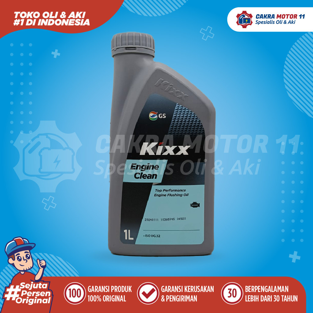 Jual Kixx Engine Clean Flushing Oil 1lt | Shopee Indonesia