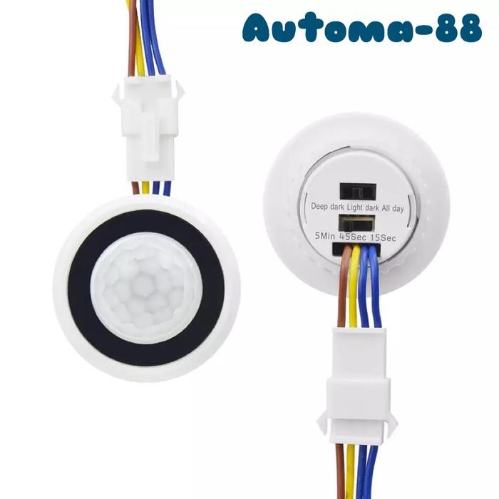 Jual LT68 - Saklar Otomatis Sensor Gerak Motion PIR Detector 220V AC ...