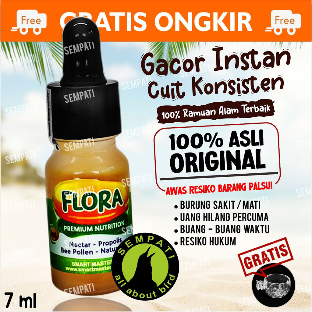 Jual SEMPATI Vitamin Burung Flora Smart Mastering Suplemen Nutrisi ...
