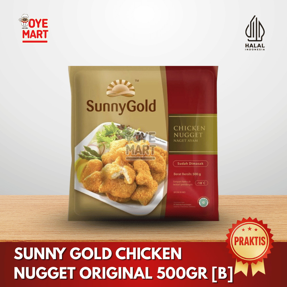 Jual SUNNY GOLD CHICKEN NUGGET ORIGINAL 500GR | Shopee Indonesia
