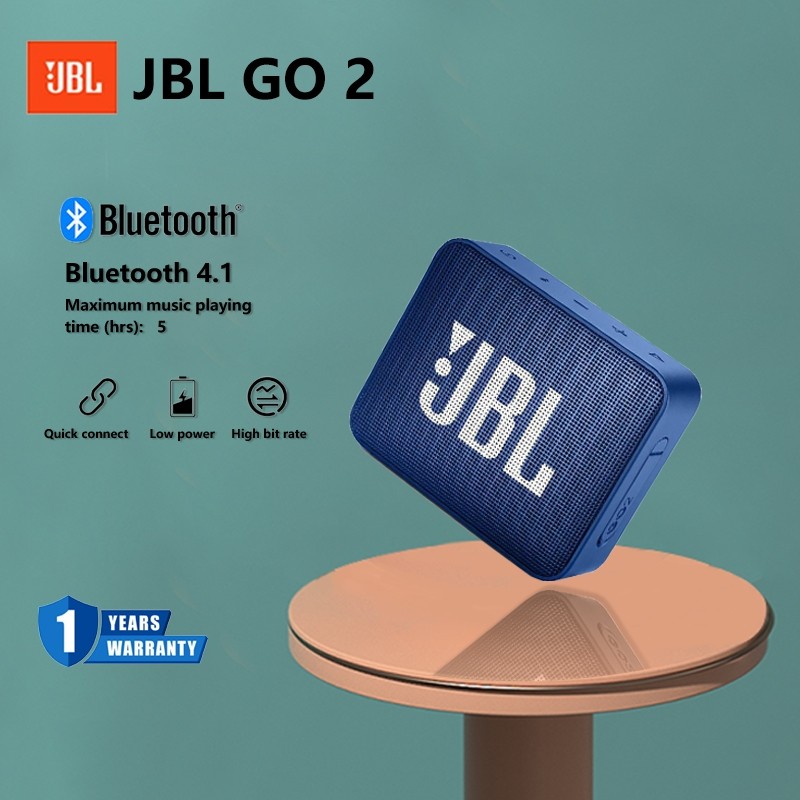 Jual JBL Go 2 Portable Bluetooth Speaker Garansi 1 tahun Go2 speaker ...
