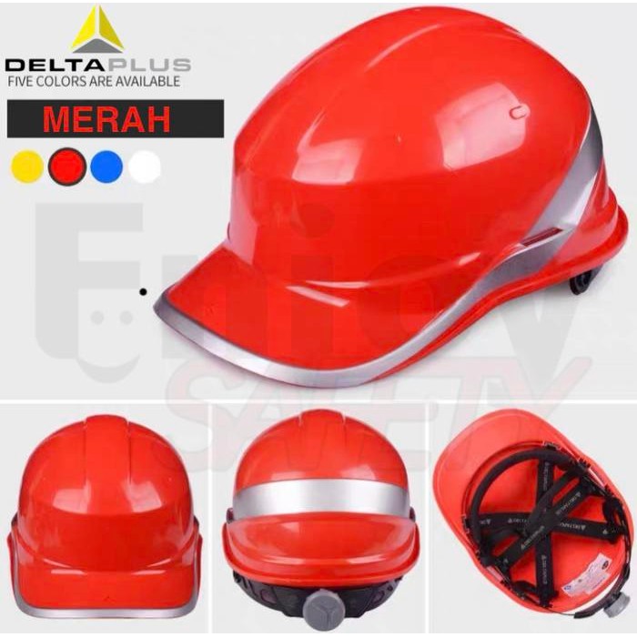 Jual Helm Proyek Delta Plus Venitex Safety Helmet Jenis kenop - Merah ...