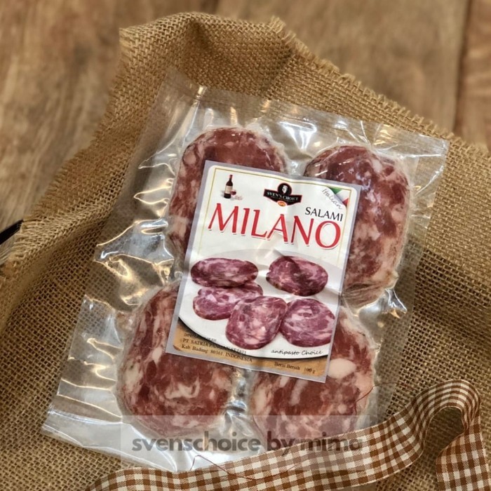 Jual SVEN'S CHOICE Salami Milano 100gr | Shopee Indonesia