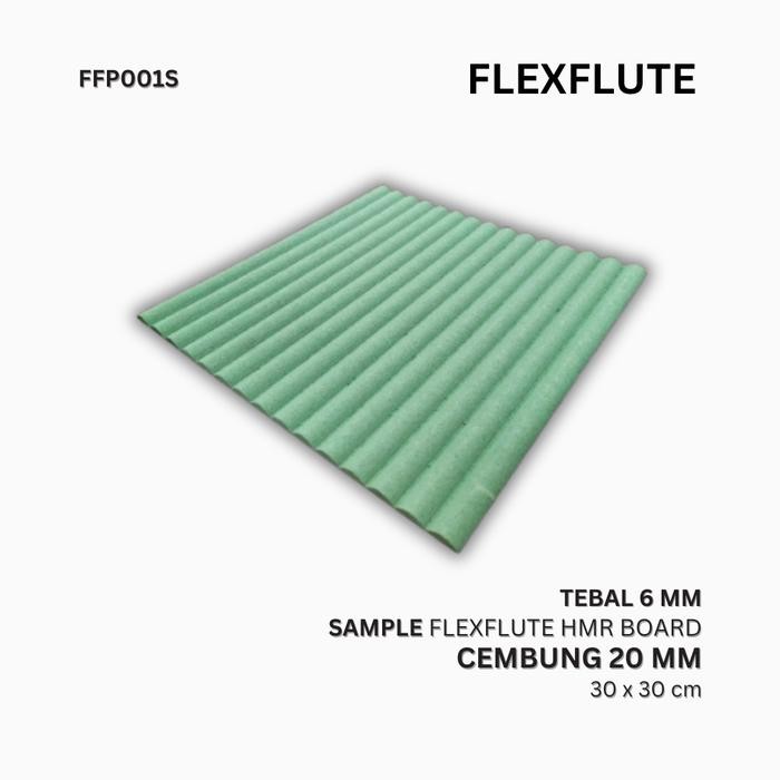Jual Sample Flexflute Flexible Fluted Panel Wall Panel Hiasan Dinding ...