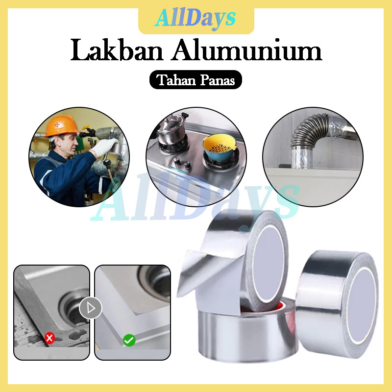 Jual 4.8cm*9m Tambal Lem Panci Bocor Serbaguna Untuk Dapur/Tape Tahan ...