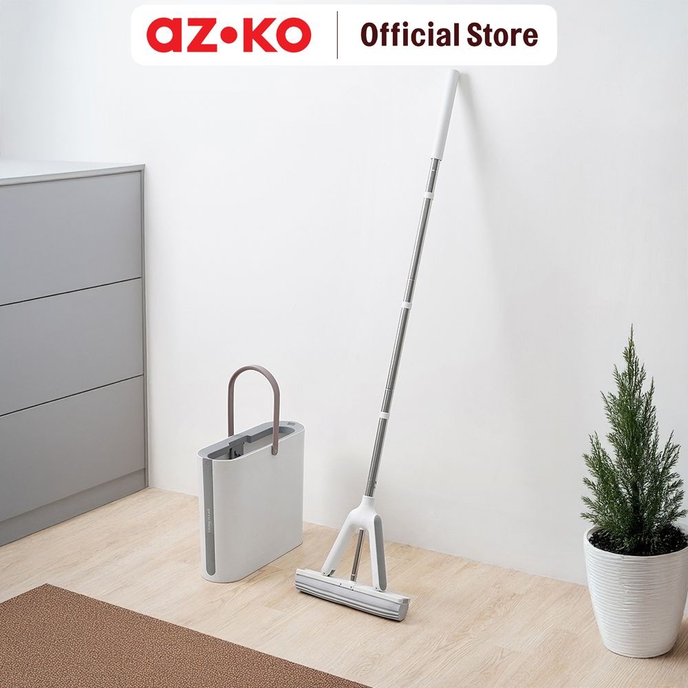 Jual AZKO Proclean Set Alat Pel Pva Dengan Ember Peras - Putih Beige ...