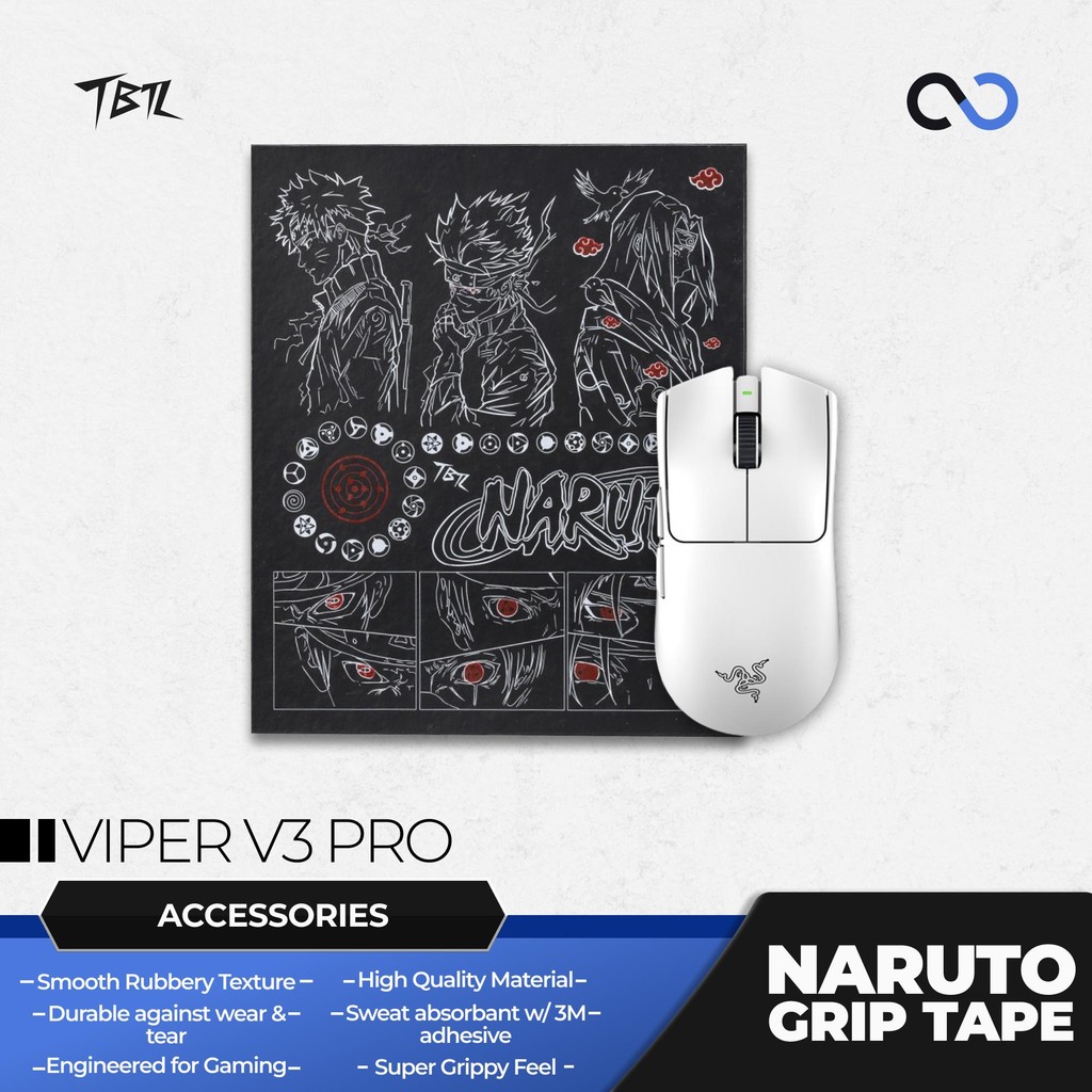 Jual TBTL Naruto Razer Viper V3 Pro Mouse Grip tape / Anti-Slip Tape 0 ...